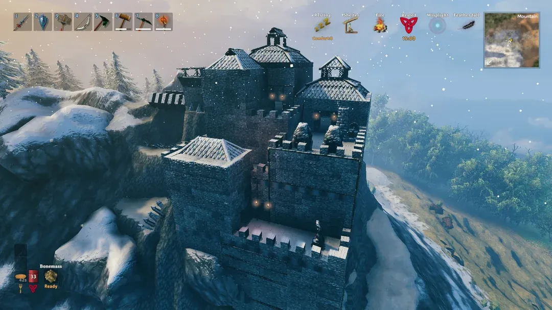 Valheim Visionaries: Epic Mountain Castle and Grand City Unveiled by ...