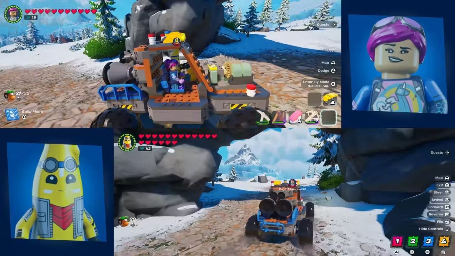 LEGO Fortnite to Introduce Split-Screen Mode This October: A New Era of ...