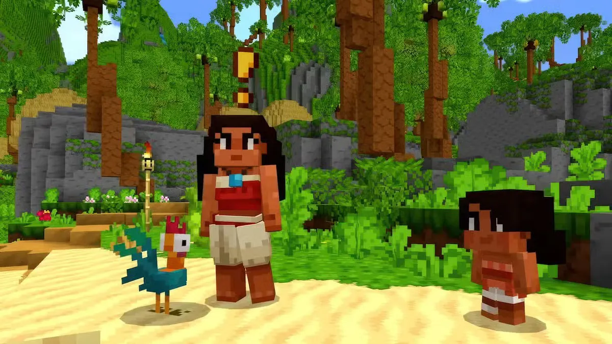 Minecraft Releases Moana 2 DLC: Explore New Adventures and Iconic ...