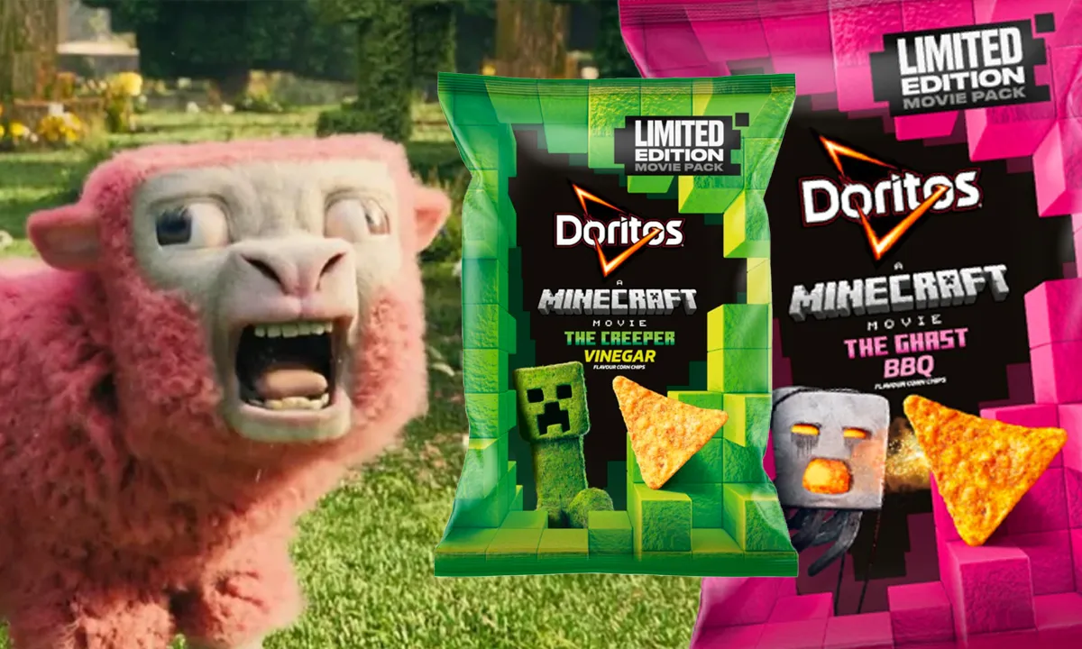 Doritos x Minecraft: Collaboration for Promotion the Minecraft Movie ...