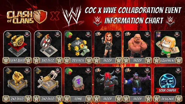 Clash of Clans x WWE Crossover Leaks Hint at Epic April 2025 Event ...