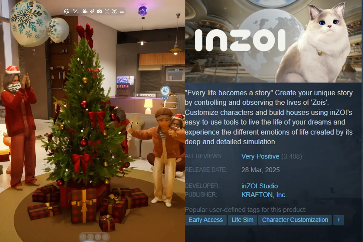inZOI Hits Early Access with Strong Player Numbers and Positive ...