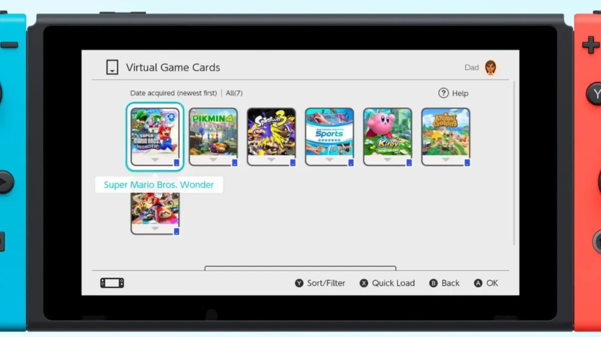 Nintendo Switch Firmware 20.0.0 Adds Game Sharing and Virtual Cards ...