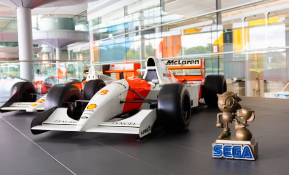 McLaren x Sonic Partnership Celebrates Speed and Shared Legacy