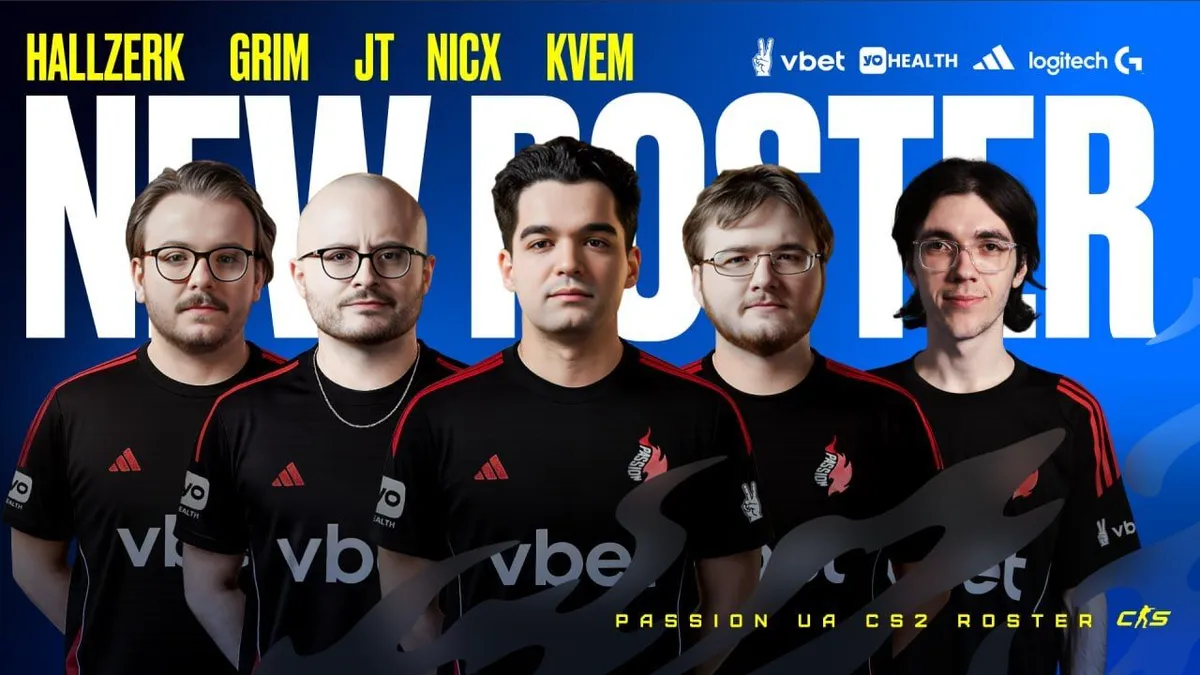 Official: Passion UA unveils new CS2 roster featuring Complexity ...