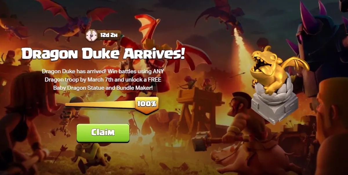 Clash of Clans Launches Dragon Community Event on Supercell Store | EGW ...