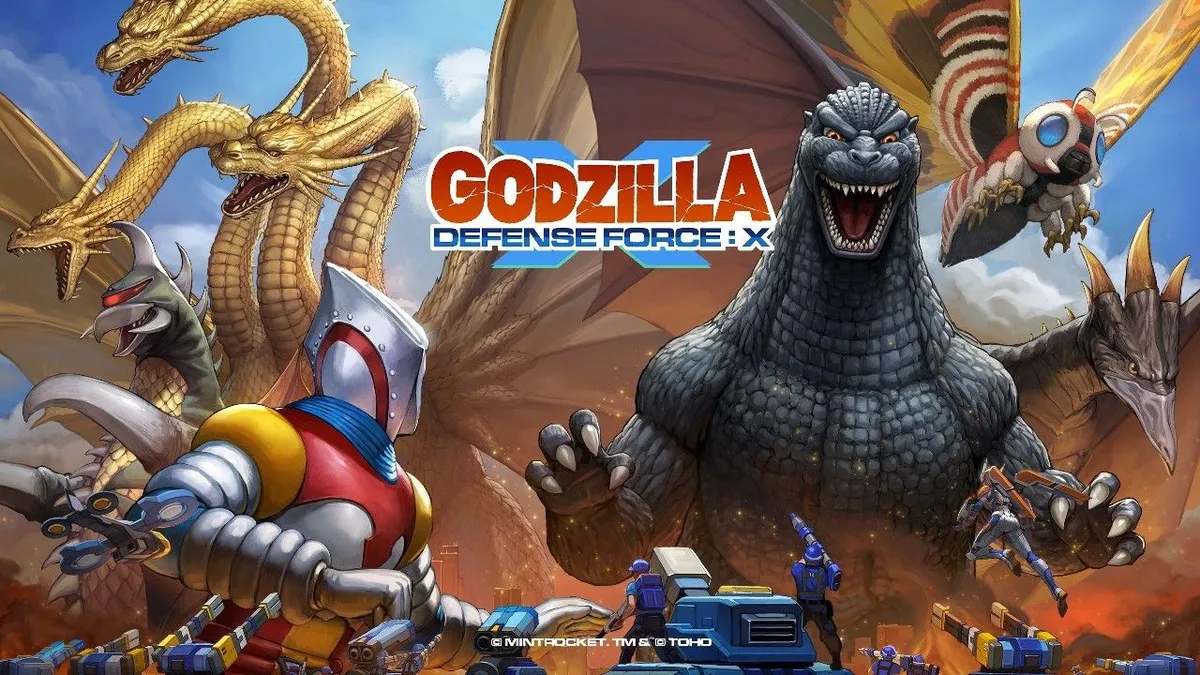 MINTROCKET Unveils Godzilla Defense Force: X, New Mobile Strategy Game ...