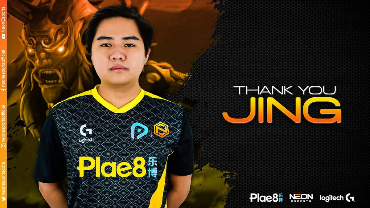 Neon Esports say goodbye to Jing | EGW.News