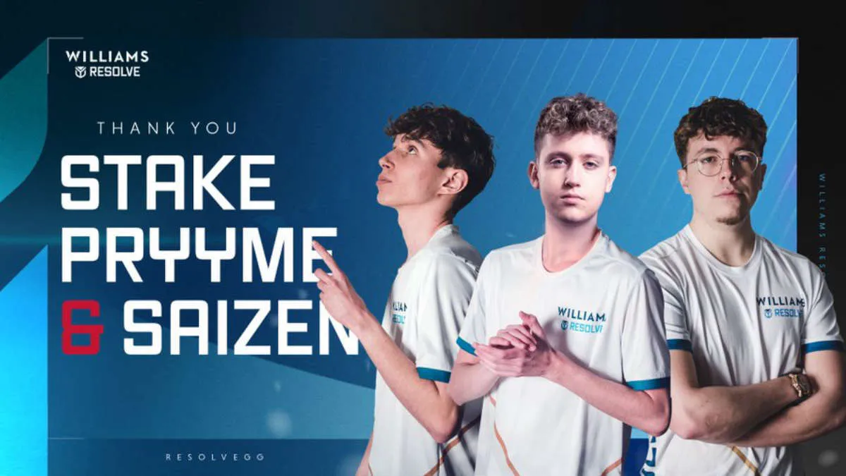 Williams Resolve Says Goodbye to Rocket League Roster | EGW.News