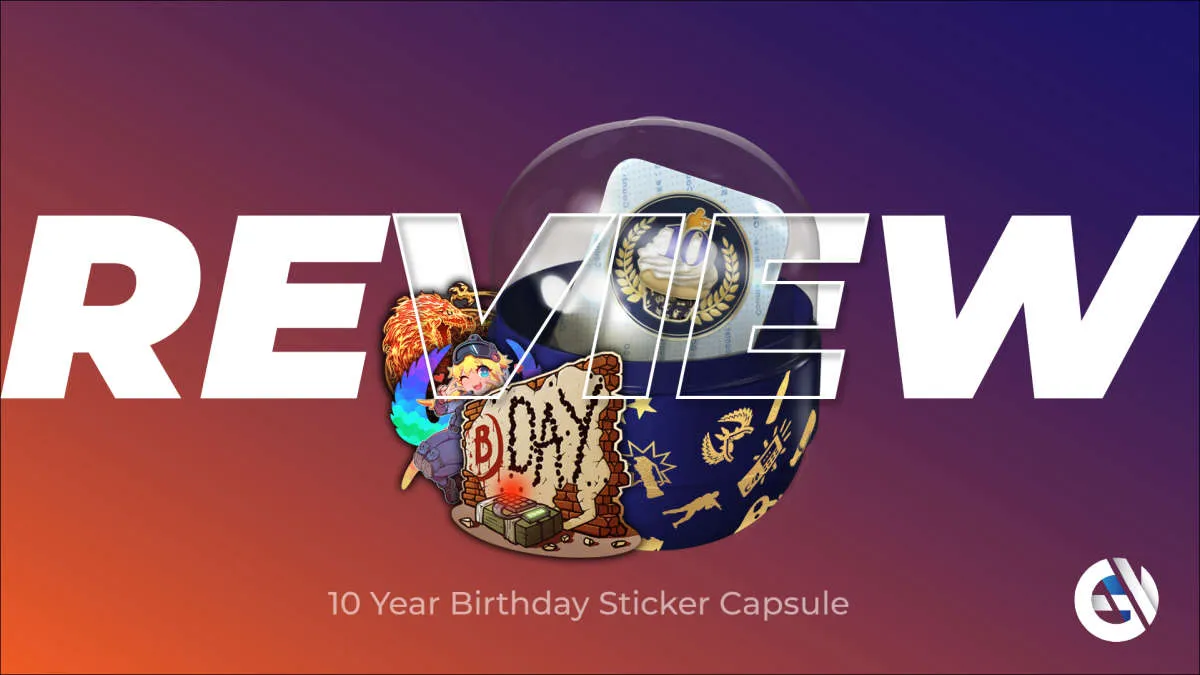 10 Years Birthday Sticker Capsule: Review of the Best CSGO Anniversary ...