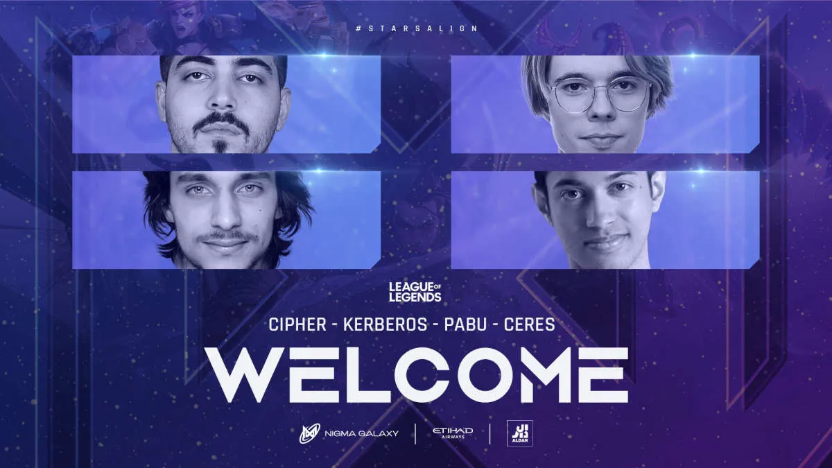 Nigma Galaxy unveiled League of Legends roster | EGW.News