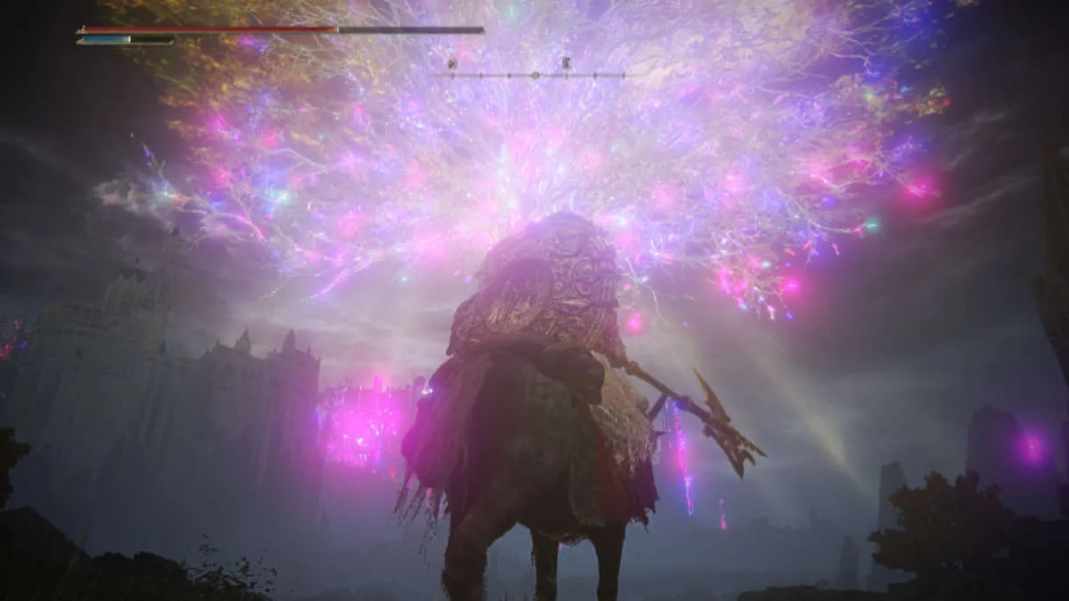 Mind-Blowing Glitch Transforms Elden Ring's Erdtree into a Cyberpunk 2077 Masterpiece | EGW.News