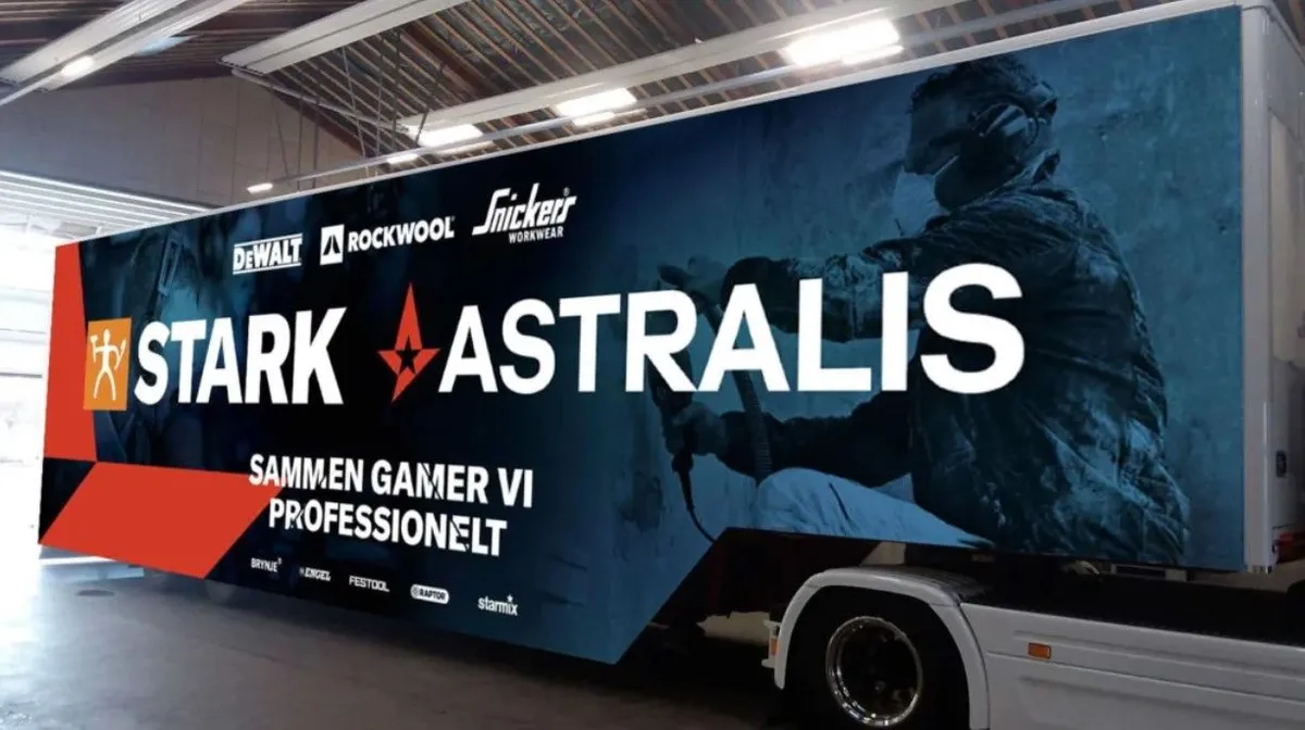 The Astralis team has announced a partnership with the Danish retail ...