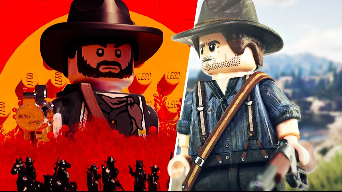 LEGO Red Dead Redemption: Fan's Mesmerizing Animation Sparks Dreams of ...