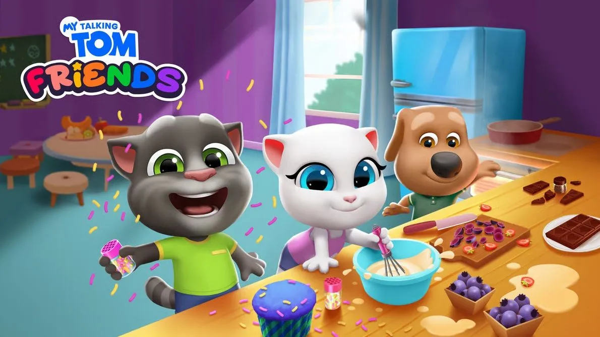 My Talking Tom Games Get Major Update with New Areas, Mini-Games, and ...
